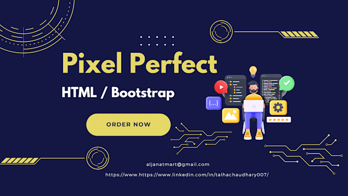 Design Your Psd Figma Xd To Responsive Webdesign In Html Css