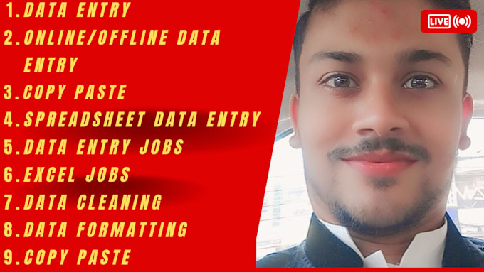 Do Excel Data Entry Data Cleaning And Formatting By Zabeekhokhar Fiverr