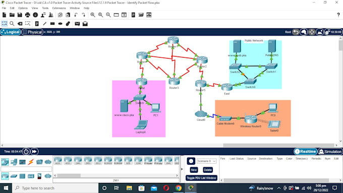Assist You In Ccna Packet Tracer Projects And Networking Tasks By