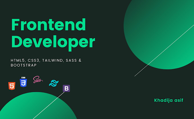 Make A Template And Fix Bugs In Html Css Bootstrap By Khadija Fiverr