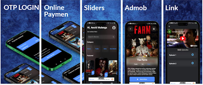 Develop Beautiful Hybrid Flutter Android App And Ios Mobile App By