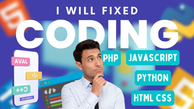 Fix Python Php Html Css Javascript Jquery Code By Garuymkdold Fiverr