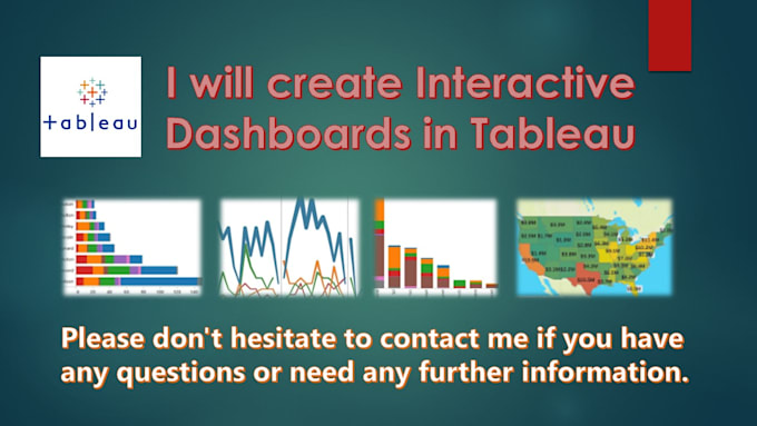 Use Tableau To Create Interactive Dashboards Visualization And Data