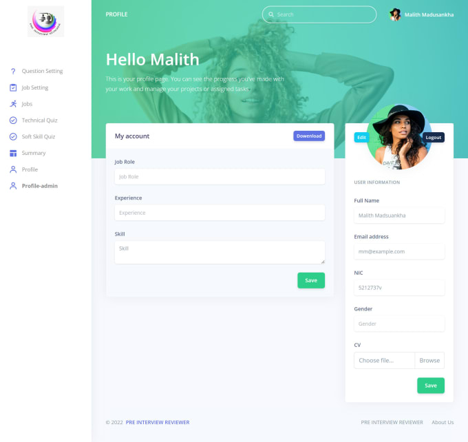 Develop Web App React Js Vue Node Mongodb Mysql Firebase Aws By