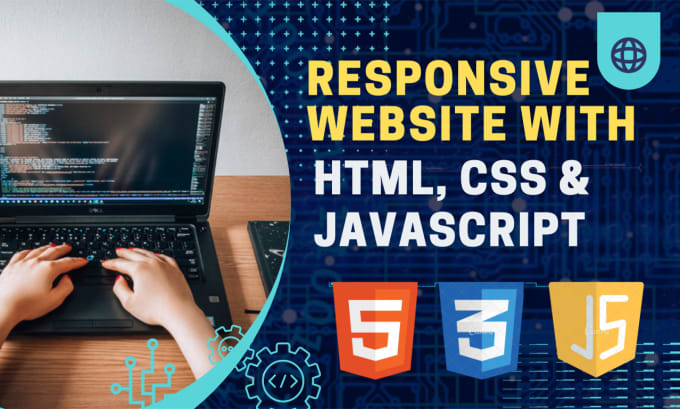Be Your Front End Web Developer With Html Css Jawascript By Shami