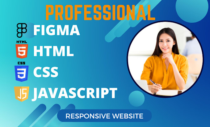 Design A Responsive Website Using Figma Html Css And Javascript By