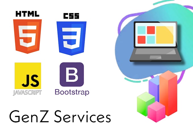 Be Your Frontend Web Developer Html Css Bootstrap Js By Genzservices