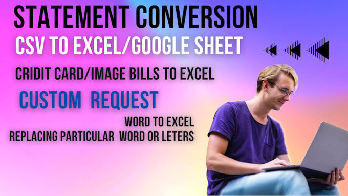 Convert With In 2 Hours Pdf To Excel Csv Google Sheet By Sharankr