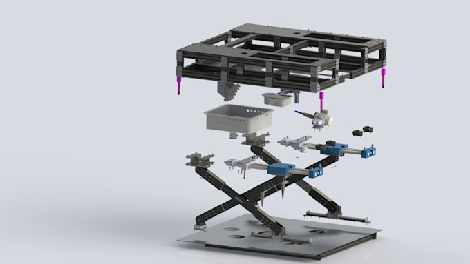 Design And Review Robots With Different Mechanisms At Solidworks By