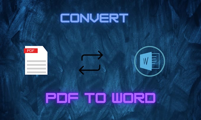 Convert Pdf Files To Word By Bettercall John Fiverr