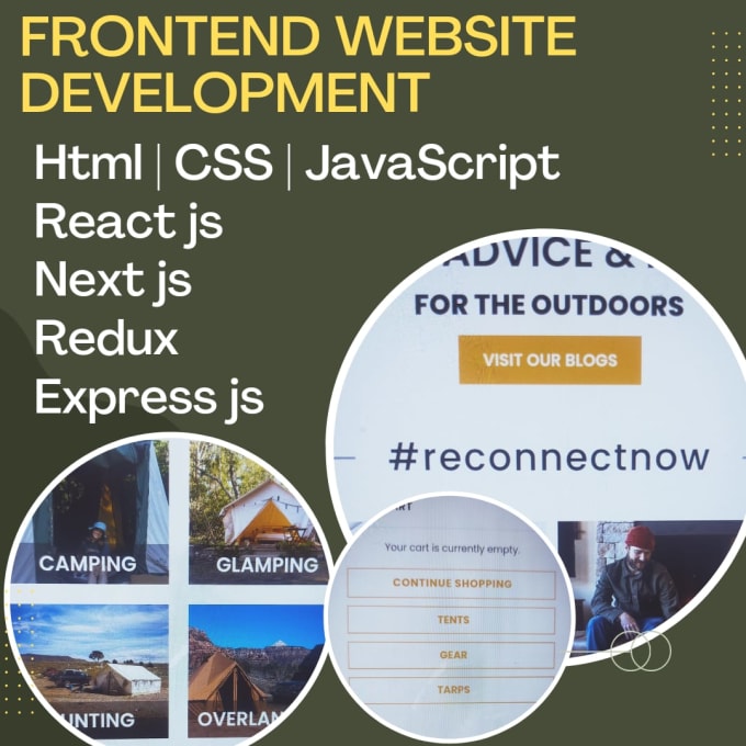 Do Frontend Web Development Using Html Css React By Suraksha 571 Fiverr