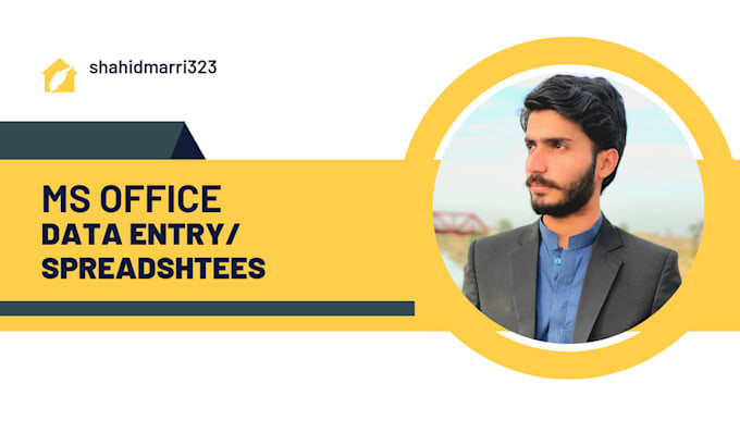Do Ms Office Data Entry And Spreadsheets By Shahidmarri323 Fiverr
