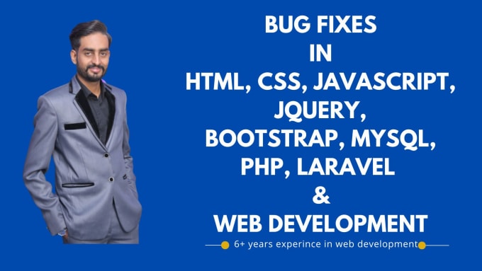 Fix Bugs In Php Laravel Wordpress And Jquery By Php Coder07 Fiverr