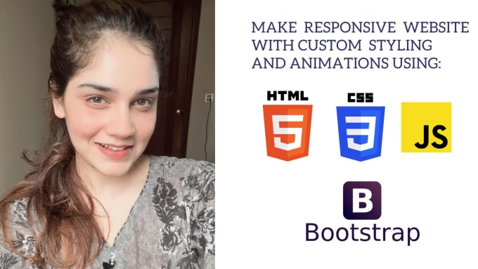 Your Ui Developer Using Html Css Javascript React Js And Boostrap By U