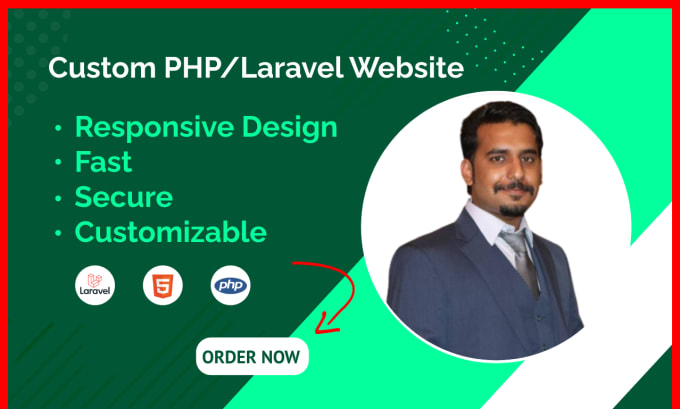 Build A Custom Php Laravel Website Or Customize Your Existing Laravel