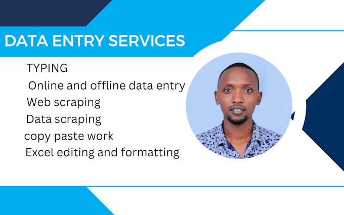 Do Fast Typing Data Entry Excel Web Scraping Copy Paste By Somojnr