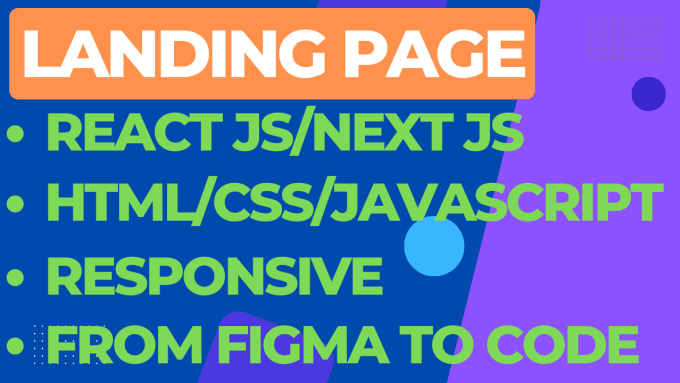 Develop Responsive Website React Js Next Js Html Css Javascript By