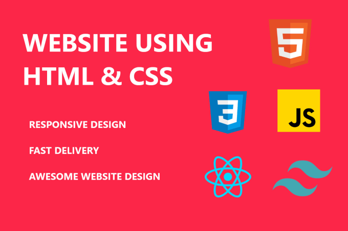 Develop Frontend Website Using React Html Css Javascript By