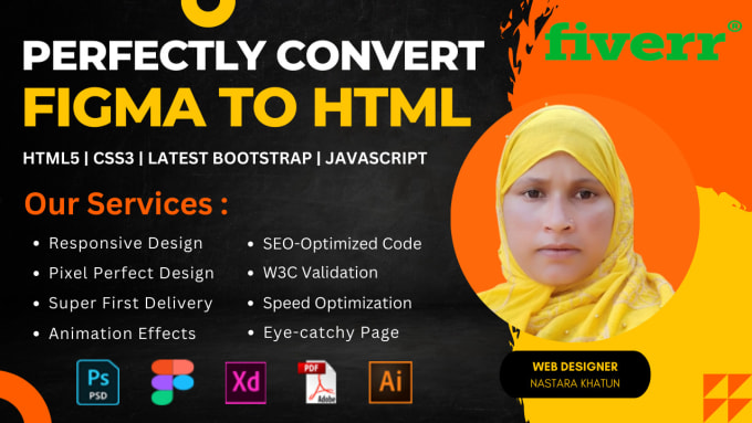 Frontend Web Development In Html Css Bootstrap Psd To Html By Webdev