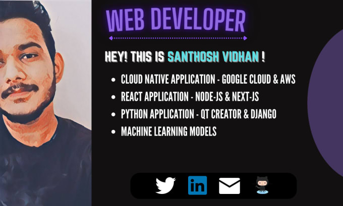 Develop Fullstack Web Application Using Node Js Next Js Python By