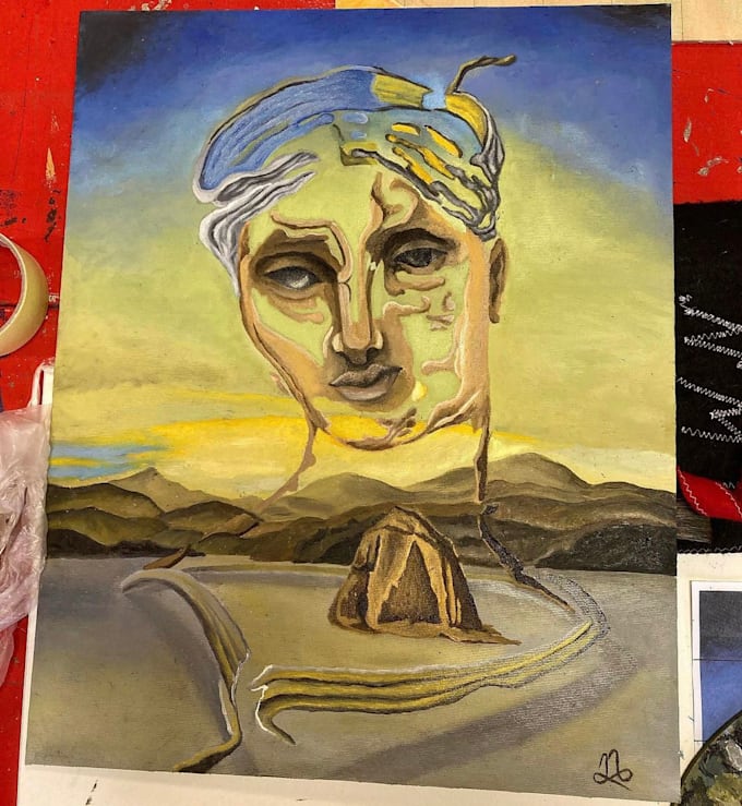 Make A Painting From Your Imagination By Nikka Lee Fiverr