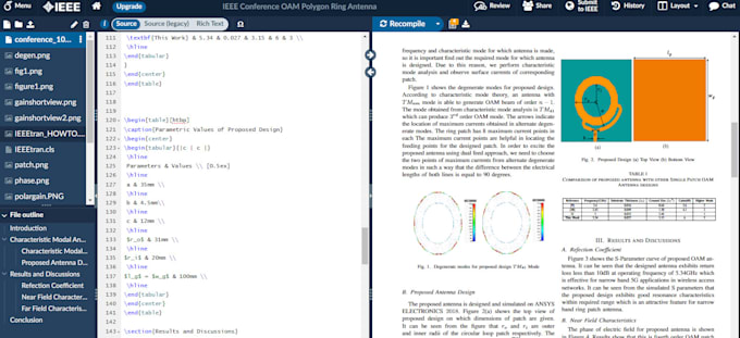 Convert Your Document To Latex In Overleaf By Elegant 100 Fiverr