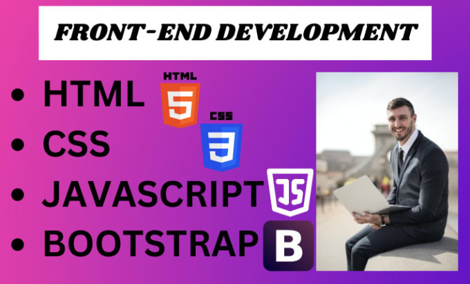 Create Front End Websites With Html Css Javascript And Bootstrap By