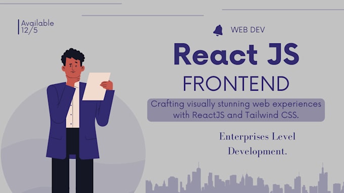 Develop Front End Web Via React Js And Tailwind Css By Makhdoom Dev Fiverr
