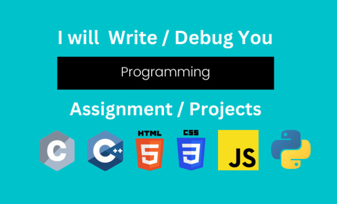 Do Assignment For Programming Python C Cplus And Javascript By