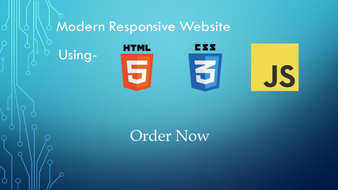 Do Frontend Projects Using Html Css And Java Script By Tanoysana Fiverr