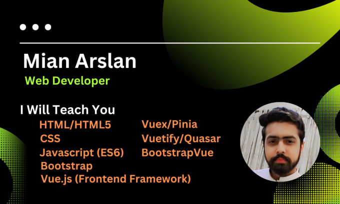 Teach Html Css Javascript Vue Vuetify And Quasar By Arsu Developers