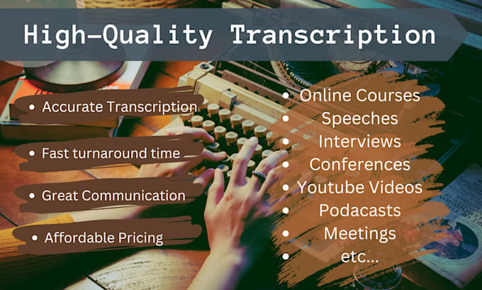 Transcribe Caption Or Subtitle Your Audio And Video Content By Brian