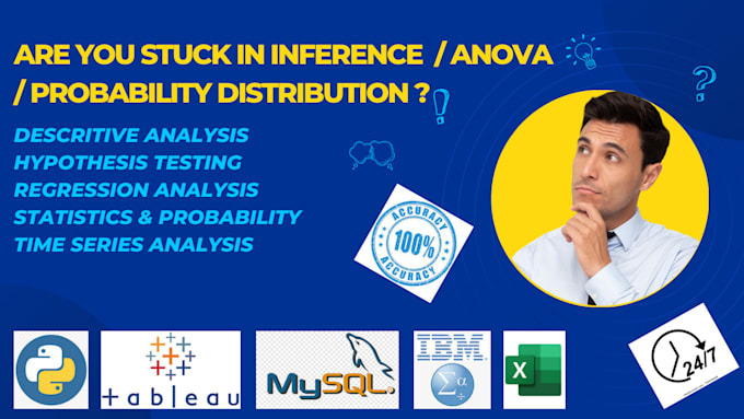 Help You With Statistical Inference Anova And Distributions By Stat