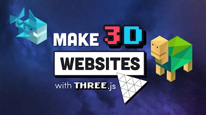 Develop Responsive 3d Website Webgl Opengl And Animation Using Three