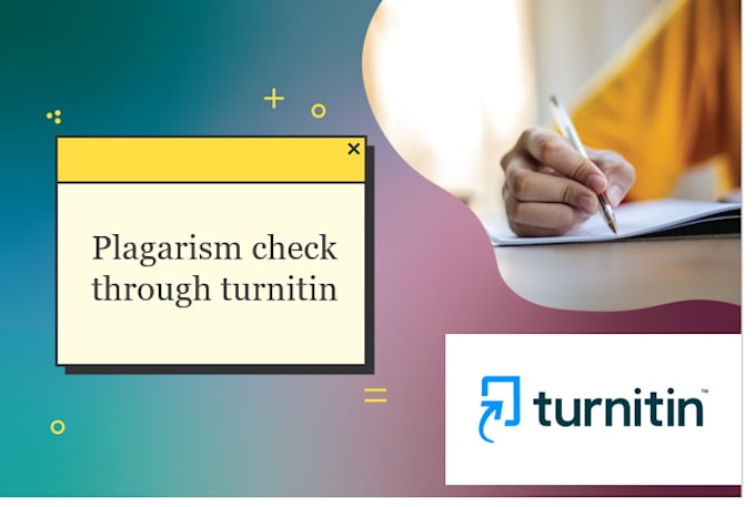 Do Plagarism Check Through Turnitin By Labbeeqqureshi Fiverr