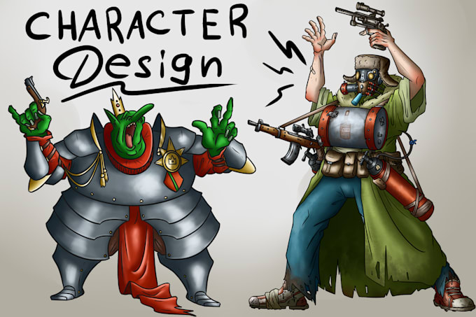 Create Rpg Characters Fantasy Science Fiction By Thevando Fiverr