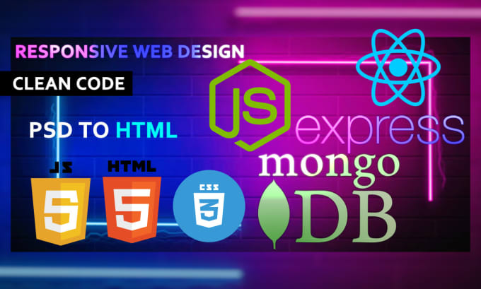 Create Responsive Html Css Javascript React By Deepakgusaiwal7 Fiverr