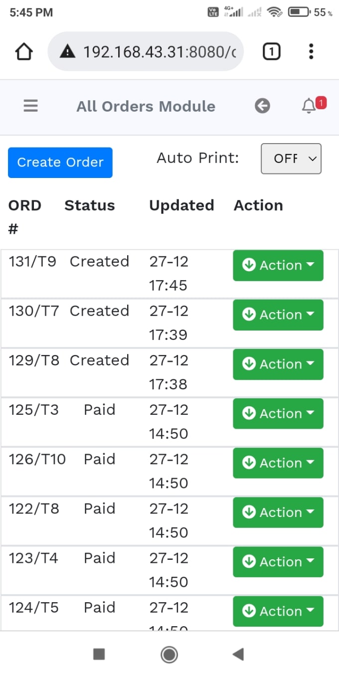 Build A Restaurant Management App Using Php And Sqlite By Prahladyeri