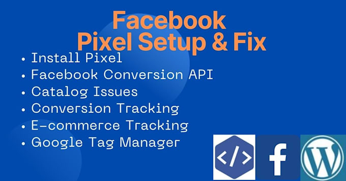 Fix Facebook Pixel With Conversion Api By Marketr Farzana Fiverr