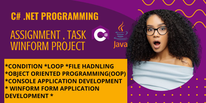 Do Programming Assignments Tasks Console And Winform Using Csharp Java