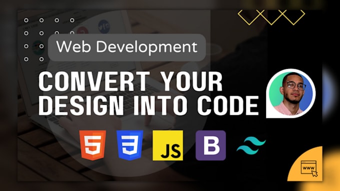 Convert Your Psd Into Html Css Bootstrap Tailwind Css Code By