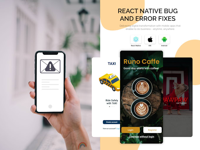 Fix Bugs And Errors In Your React Native App By Karolismucit Fiverr
