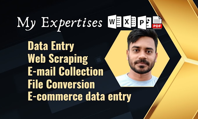 Do Fast Web Scraping Accurate Data Entry File Conversion By Manik676