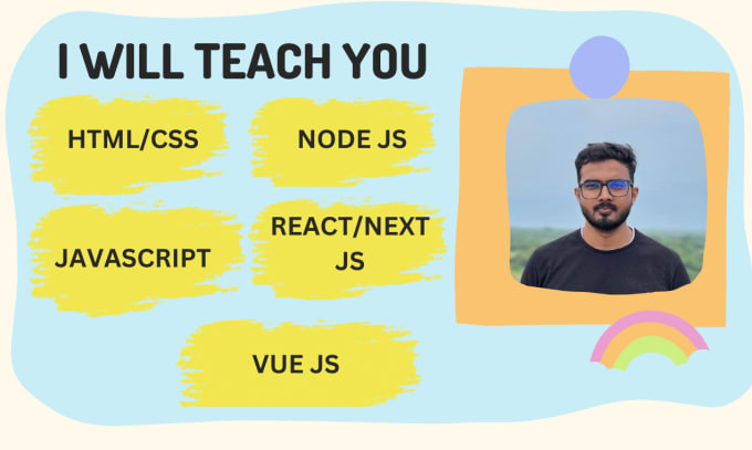 Teach You Javascript Node React Html Css By Kunaljkhairnar Fiverr
