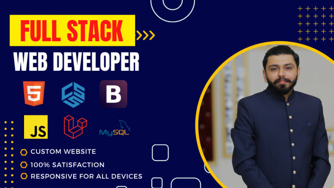 Be Your Full Stack Web Developer In Html Css Php Laravel By