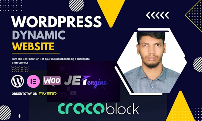 Build Dynamic Wordpress Website Using Crocoblock Plugin By Dev Mamon