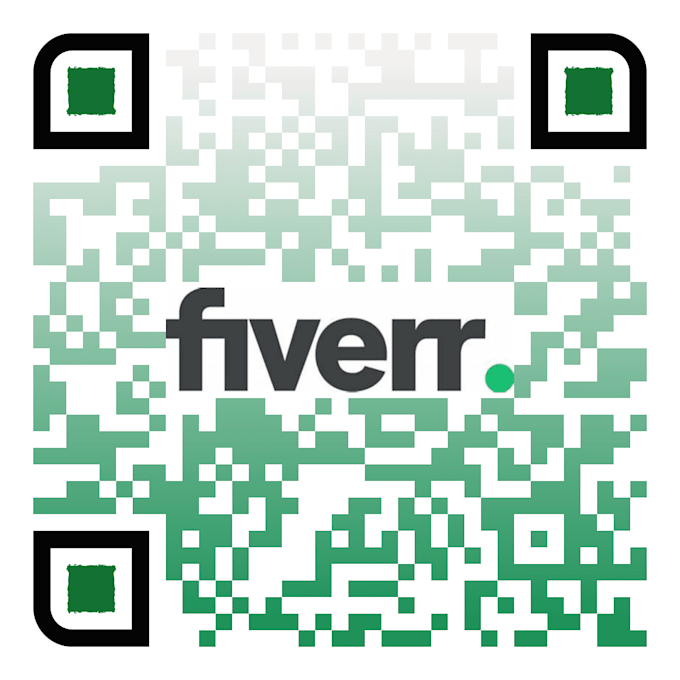 Design A Custom Qr Code With Your Logo By Itsamr Fiverr