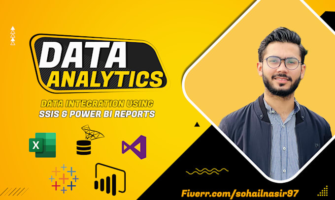 Do Data Integration And Analysis With Python Powerbi Excel Sql And Ssis By Sohailnasir