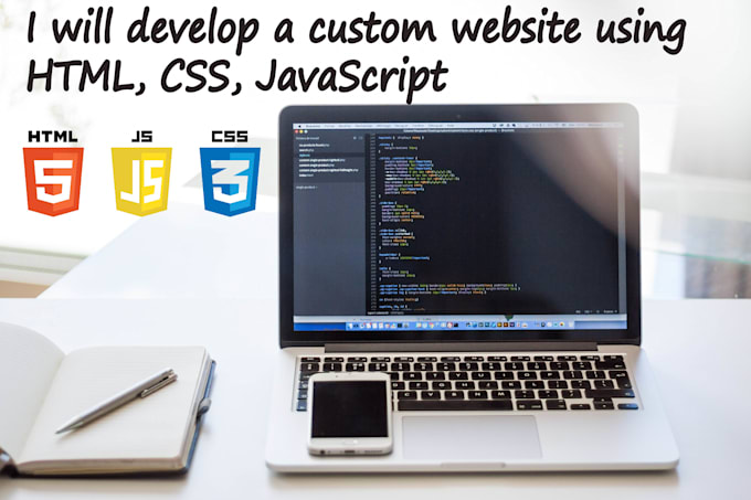 Develop A Custom Website Using Html Css Javascript By Yourjsdev Fiverr