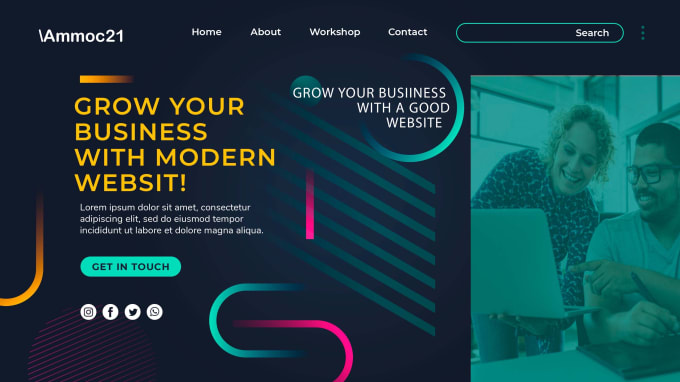 Make Responsive Website Html Css Javascript By Ammoc21 Fiverr
